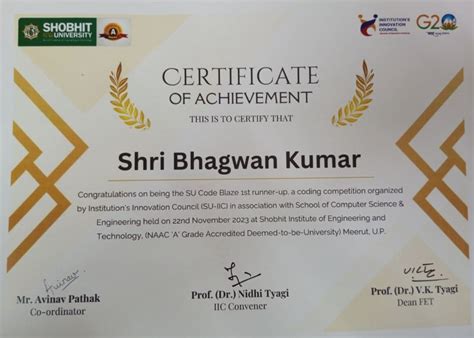 Shri Bhagwan Kumar On Linkedin Im Thrilled To Share That Ive Participated In A Coding
