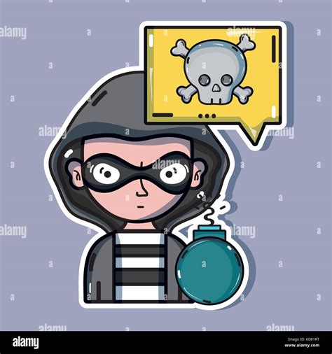 Hacking Programmer Stock Vector Images Alamy