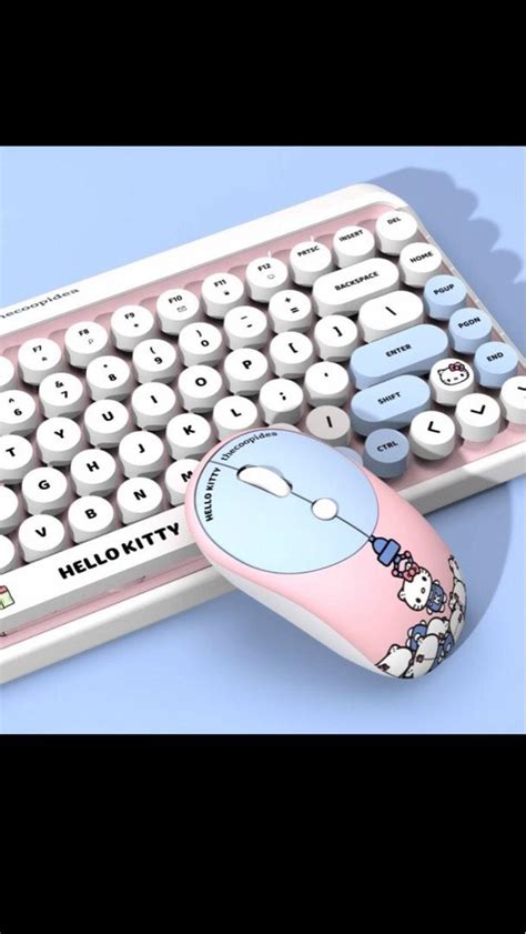 Thecoopidea Sanrio Tappy Keyboard And Wireless Mouse Everything Else On