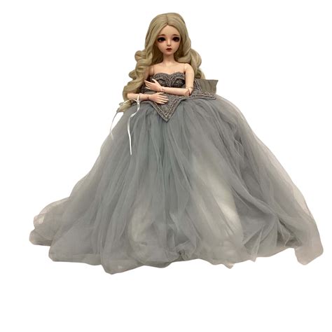 Ni Meng 1 3 Bjd Doll Princess 22 Inch Girl Doll Toy Makeup Outfits Full Set Plus Accessories S