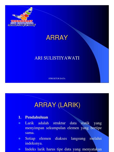 6 Array Pdf
