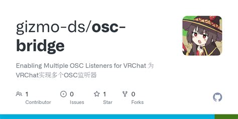 Github Gizmo Dsosc Bridge Enabling Multiple Osc Listeners For Vrchat 为vrchat实现多个osc监听器