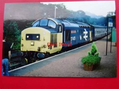 Photo Br Class 37 Loco No 37405 £1 85 Picclick Uk