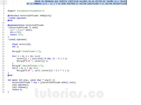 Poo Objective C Vector Codificado