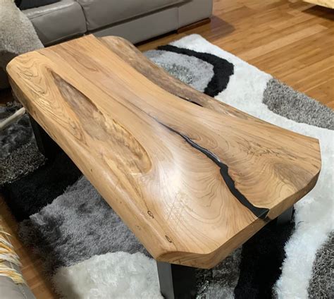 I Made An Elm Coffee Table Its Such Wonderful Hard Wood Just Curious