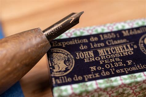 John Mitchell Engrossing Pen 0132f Vintage St Louis Art Supply