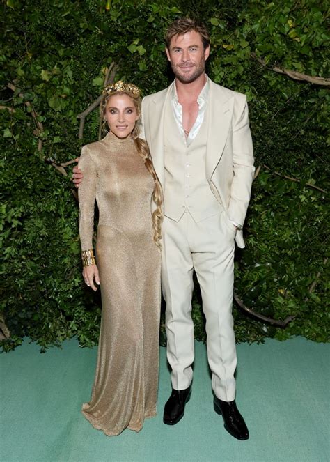 Chris Hemsworth And Elsa Pataky Are The Picture Perfect Couple As They