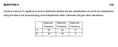 solved 12 conduct a test at the 5 significance level to determine