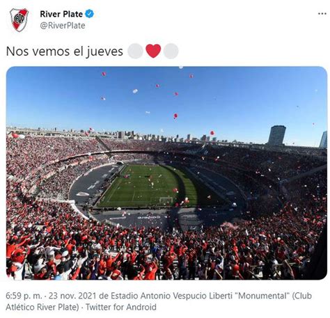 El Mensaje De River Que Revolucionó Las Redes Sociales Tras La Caída De
