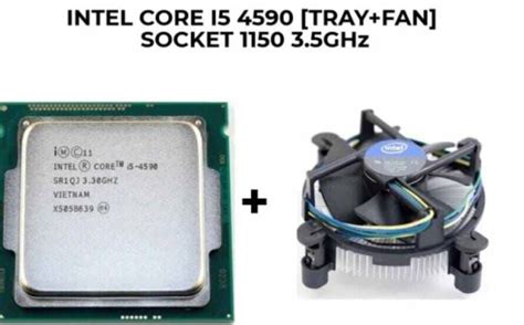 Processor Intel Core I5 4590 Fan Socket Lga 1150 Lazada Indonesia