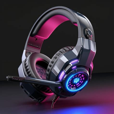 Gaming Headset With Led Indicators Pictures