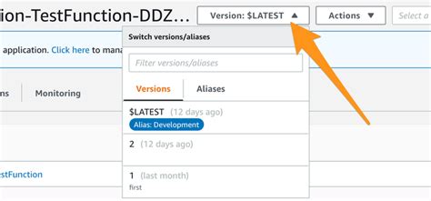 How To Manage Different Versions Of Lambda Functions