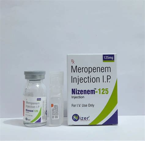 Meropenem 125mg Injection At ₹ 349piece Meropenem Injection In Patiala Id 2852673717112