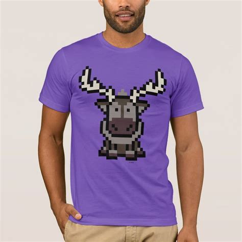 Frozen 8 Bit Sven T Shirt Zazzle Shirts Mens Tshirts Mens Clothing Styles