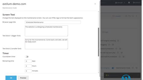 Manage Maintenance Mode In The Wordpress Toolkit Cpanel • Extilum