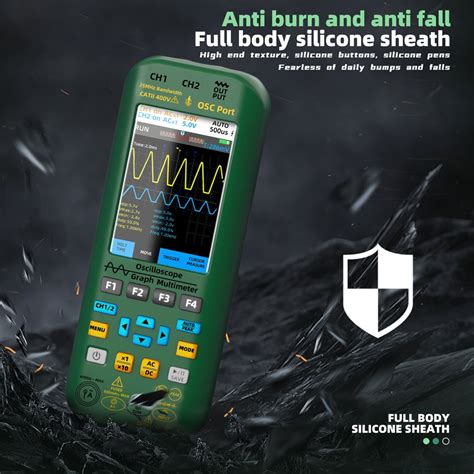 Oscilloscopehandheld Source Rate With Source 398 Inch On Off Buzzer View Function 25mhz 250msa