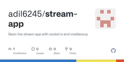 Github Adil6245stream App Basic Live Stream App With Socket Io And