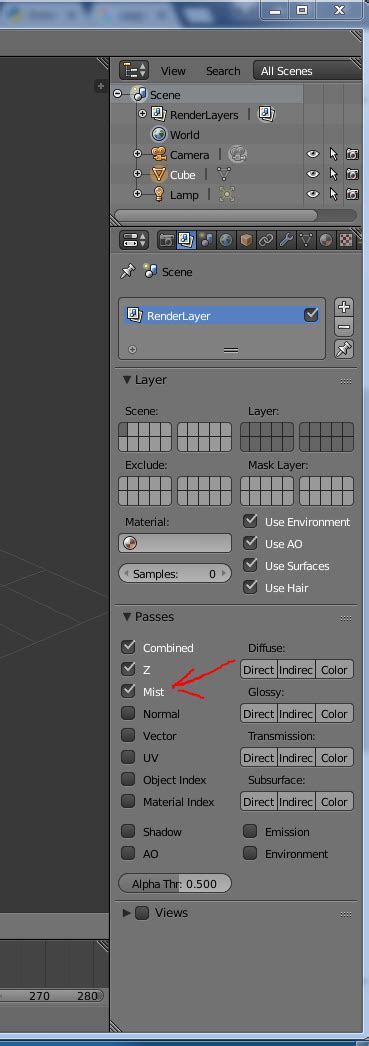 Rendering How Do You Add A Fog Effect Or Make Certain Things Seem Farther Away Blender