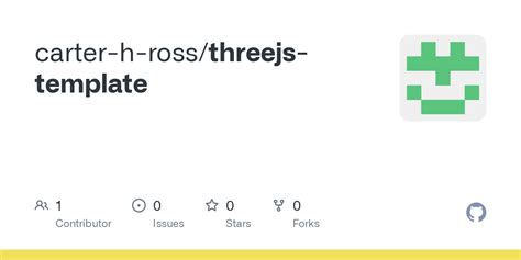 Github Carter H Rossthreejs Template
