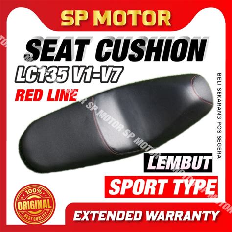 Yamaha Lc135 V1 V7 ที่นั่ง Assy Sport Type Lc135 V1 V2 V3 V4 V5 V6 Lc135 เบาะรองนั่ง Tempat