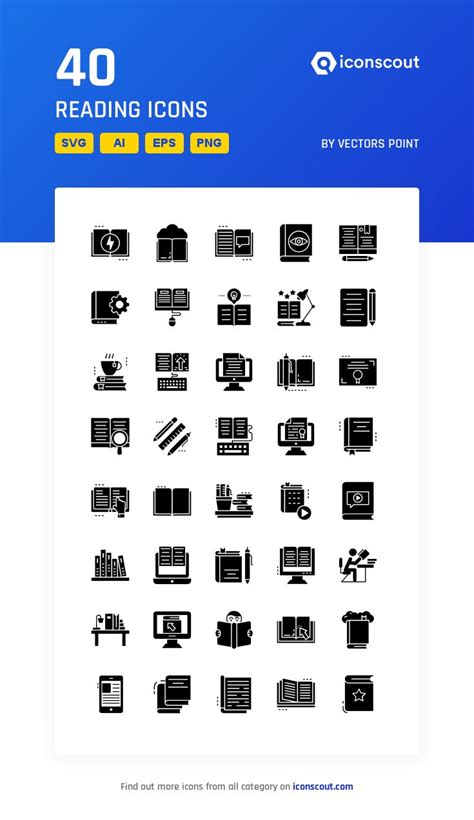 Reading Icon Pack 40 Free Download School And Education Icons