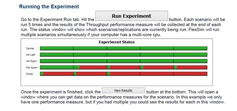 Experimenter Manual Tutorial FlexSim Community
