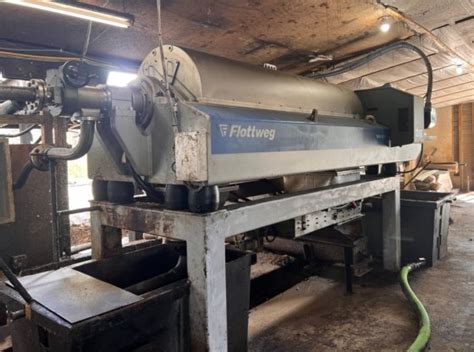 Flottweg Z6E 4 441 Tricanter Centrifuge 316L SS Centrifuge World