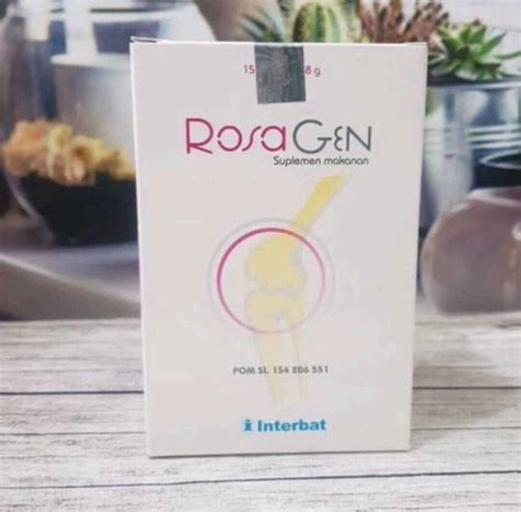 Rosagen Force 15 Sachet Suplemen Gangguan Otot Dan Tulang Lazada Indonesia