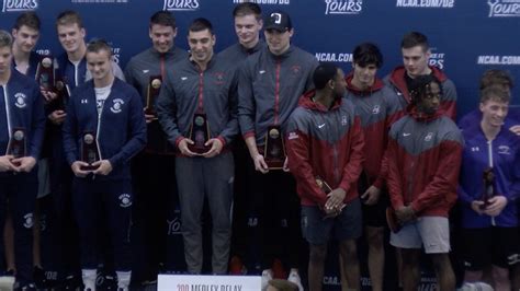 2022 Dii Swimming And Diving Championship Day One Mens Recap