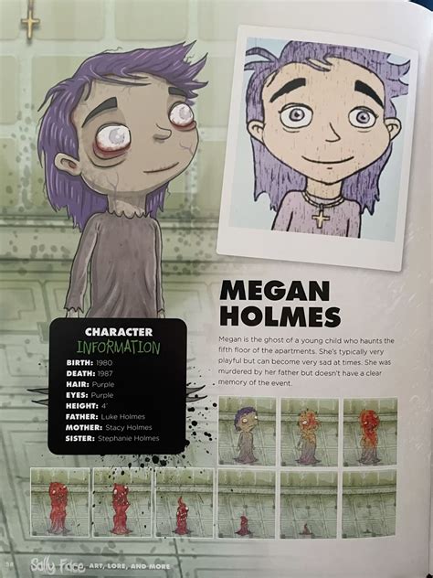 Sallyface Meganholmes In 2025 Sally Face Game Sally Man Face