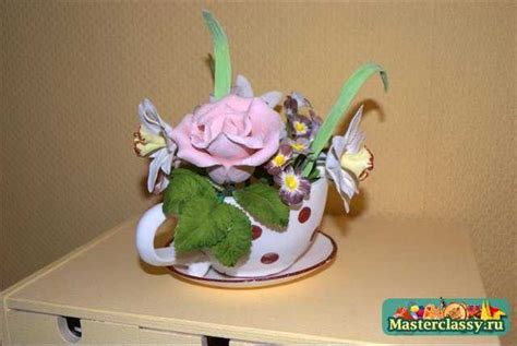 Мастер класс из холодного фарфора