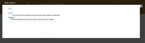 Creating A Basic Page In Drupal 7 InMotion Hosting