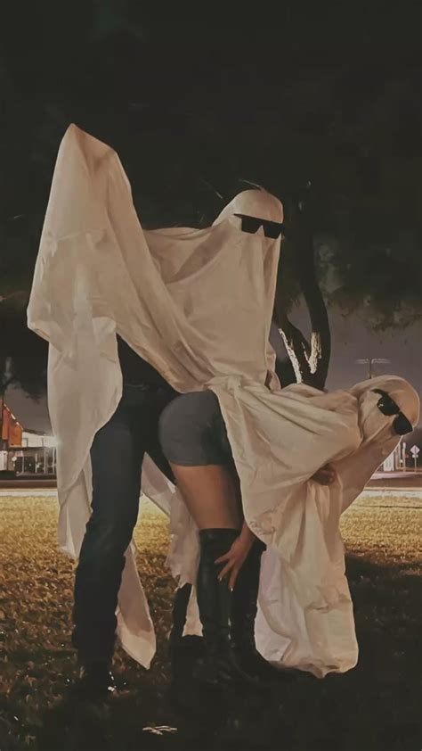 Sheet Ghosts Couple Halloween Costumes Cute Couple Halloween