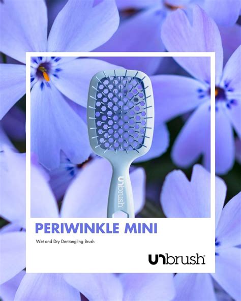 Unbrush Detangling Hair Brush Mini Periwinkle Fhi Heat Pro
