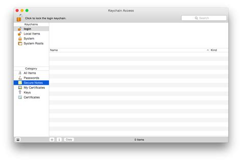 Using The Os X Keychain To Store And Retrieve Passwords
