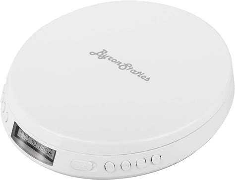 Byronstatics Portable Cd Player Personal Compact Disc Player With Anti