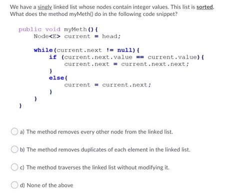 Solved We Have A Singly Linked List Whose Nodes Contain Chegg