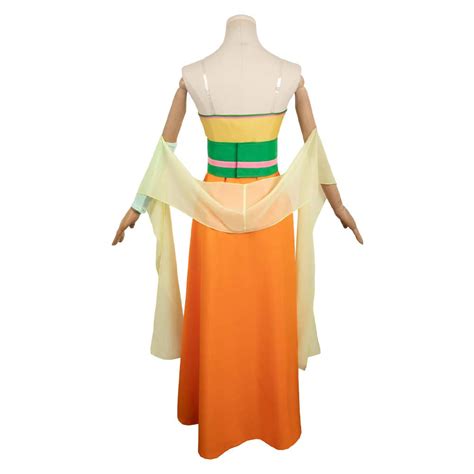 Kusuriya No Hitorigoto Maomao Orange Hanfu Dress Cosplay Costume Outfi
