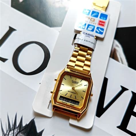 Promotion Cassio Watch Retro Aq230 Unisex Mens And Womens Edition