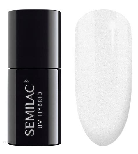 SEMILAC 091 Glitter Milk UV LED Lakier Hybrydowy Do Paznokci 7ml