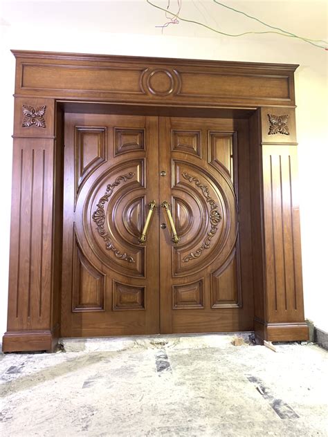 ابواب فلل خشب شركة درويا لتصنيع الباب والشباك الخشب في مصر