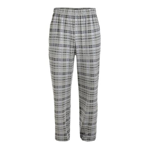 Pantalón Pijama George Talla G Cuadros Gris Walmart