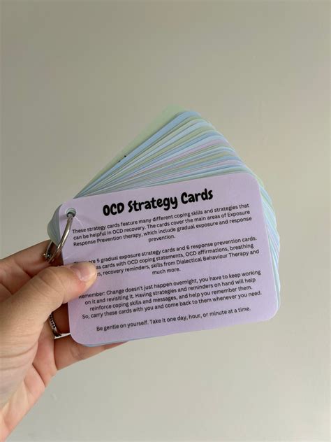 Ocd Strategy Cards Reminders By Amber