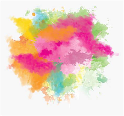 Watercolor Paint Splatter Png Transparent Png Transparent Png Image