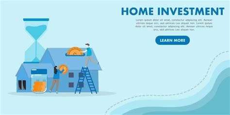 Premium Vector Concept People Invest In Houseyoung Couple Invest