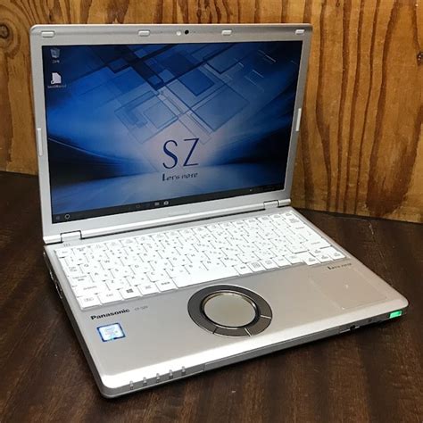 使用時間2640h 超高速 Panasonic Let s note CF SZ6 i5 7300U メモリ8GB SSD512GB FULL