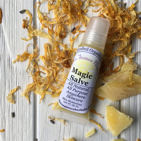 Magic Salve All Natural Skin Healing Salve Three Sisters Herbals Llc