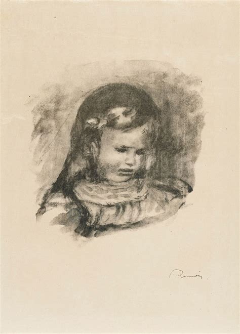 法画画家 雷诺阿素描作品集高清欣赏 34幅 加加色