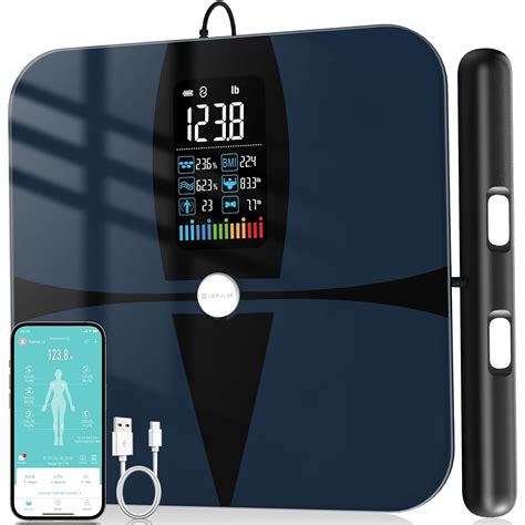 Scales For Body Weight And Fat Lepulse 8 Electrode Smart Body Fat