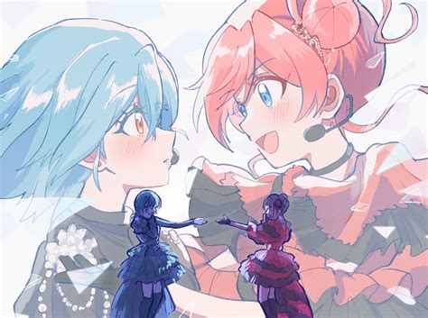 Wakana Shiki And Yoneme Mei Love Live And 1 More Drawn By Techimi